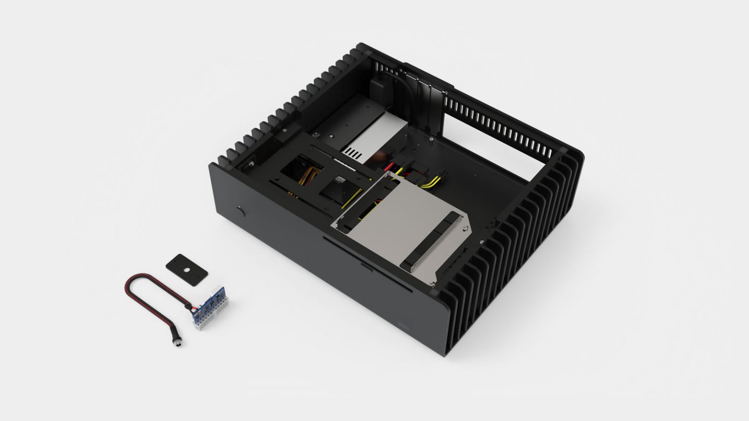 FC9 – Fanless Micro-ATX Case – Streacom